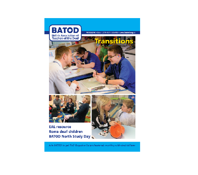 The March magazine is on its way to members - BATOD